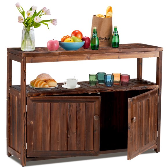 Outdoor Buffet Storage