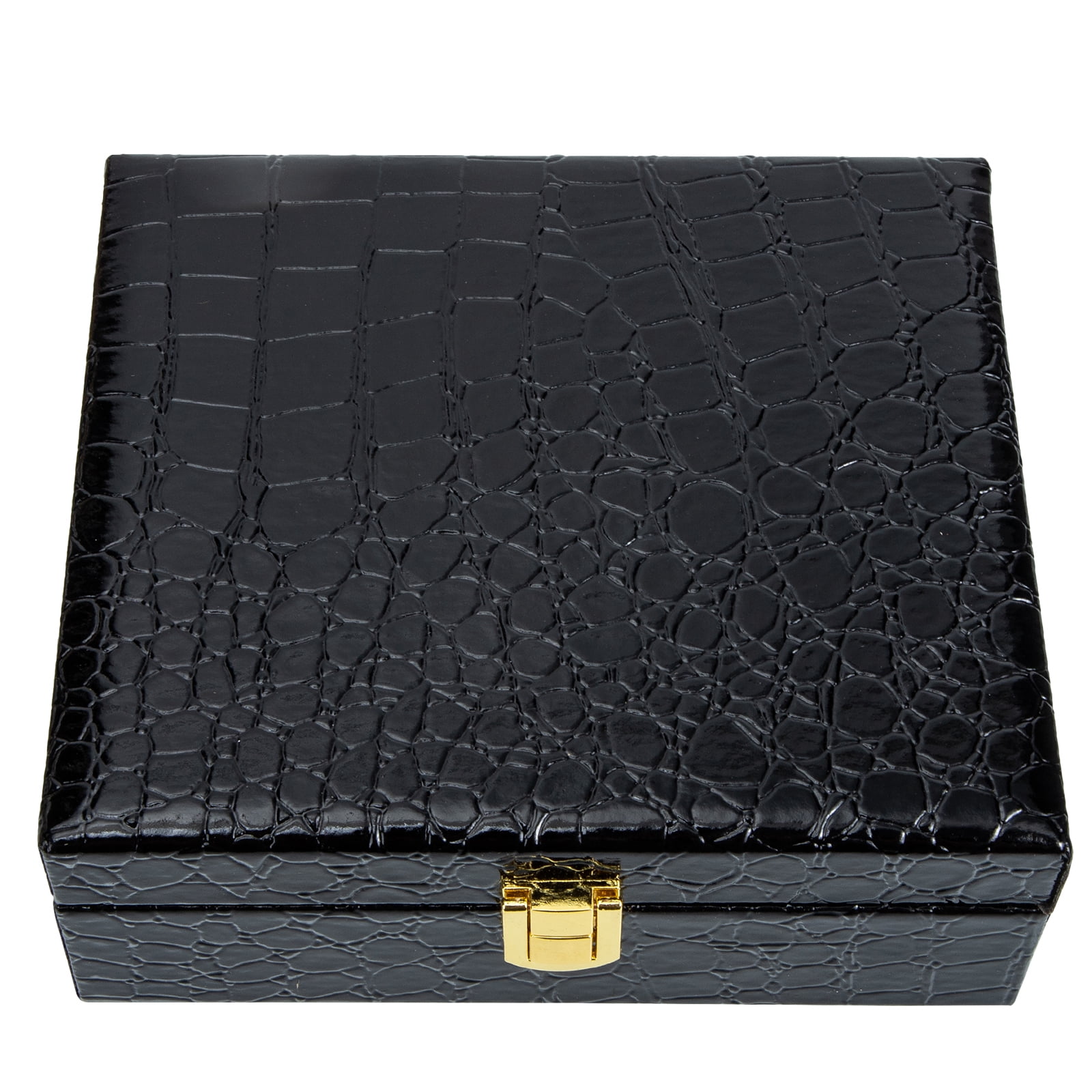 Wooden Cedar Humidor Box with Locking Lid, Wrapped Packaging Container ...