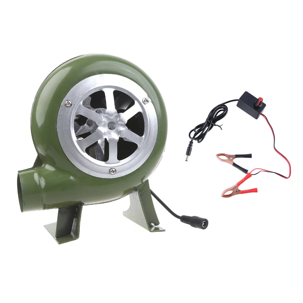 Outdoor Cooking BBQ Fan Charcoal Blower Portable Barbeque Air Blower ...