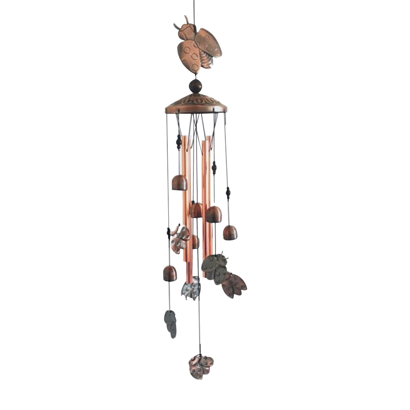 Outdoor Copper Wind Chimes, 32 Inches Handmade Copper Wind Chimes, Wind ...