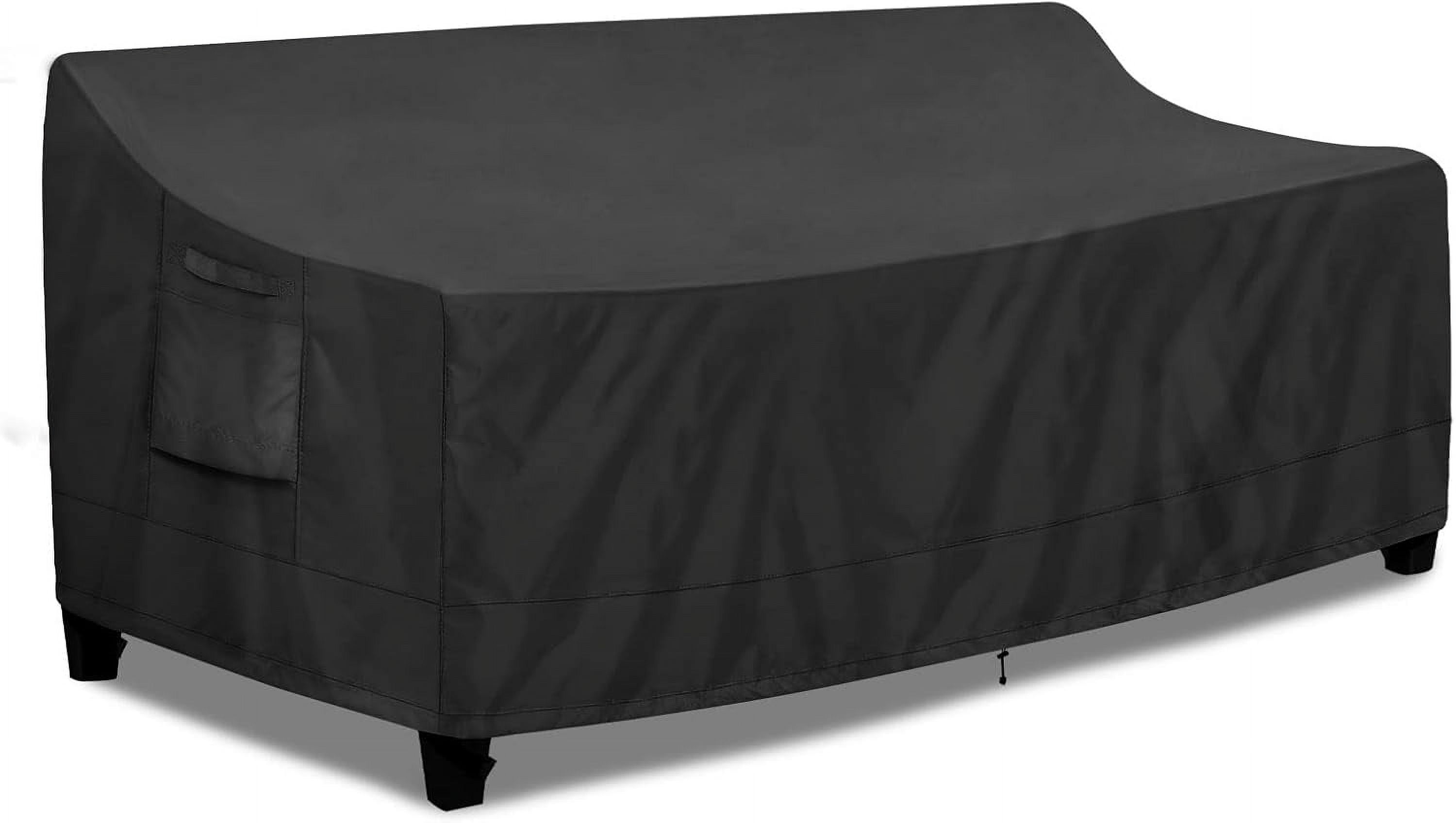 Outdoor Couch Cover Waterproof Patio Sofa Furniture Covers, 4-Seater ...