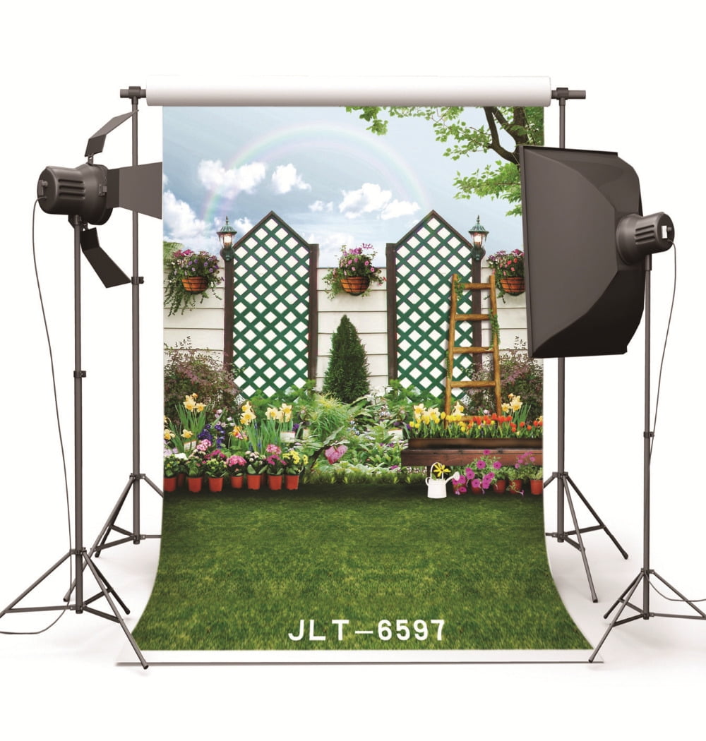 Outdoor Courtyard Vinyl Photography Background fotografia Computer ...