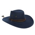 Outdoor Cowboy Hats Ethnic Brown Adjustable Fit Soft Fabric Perfect For ...