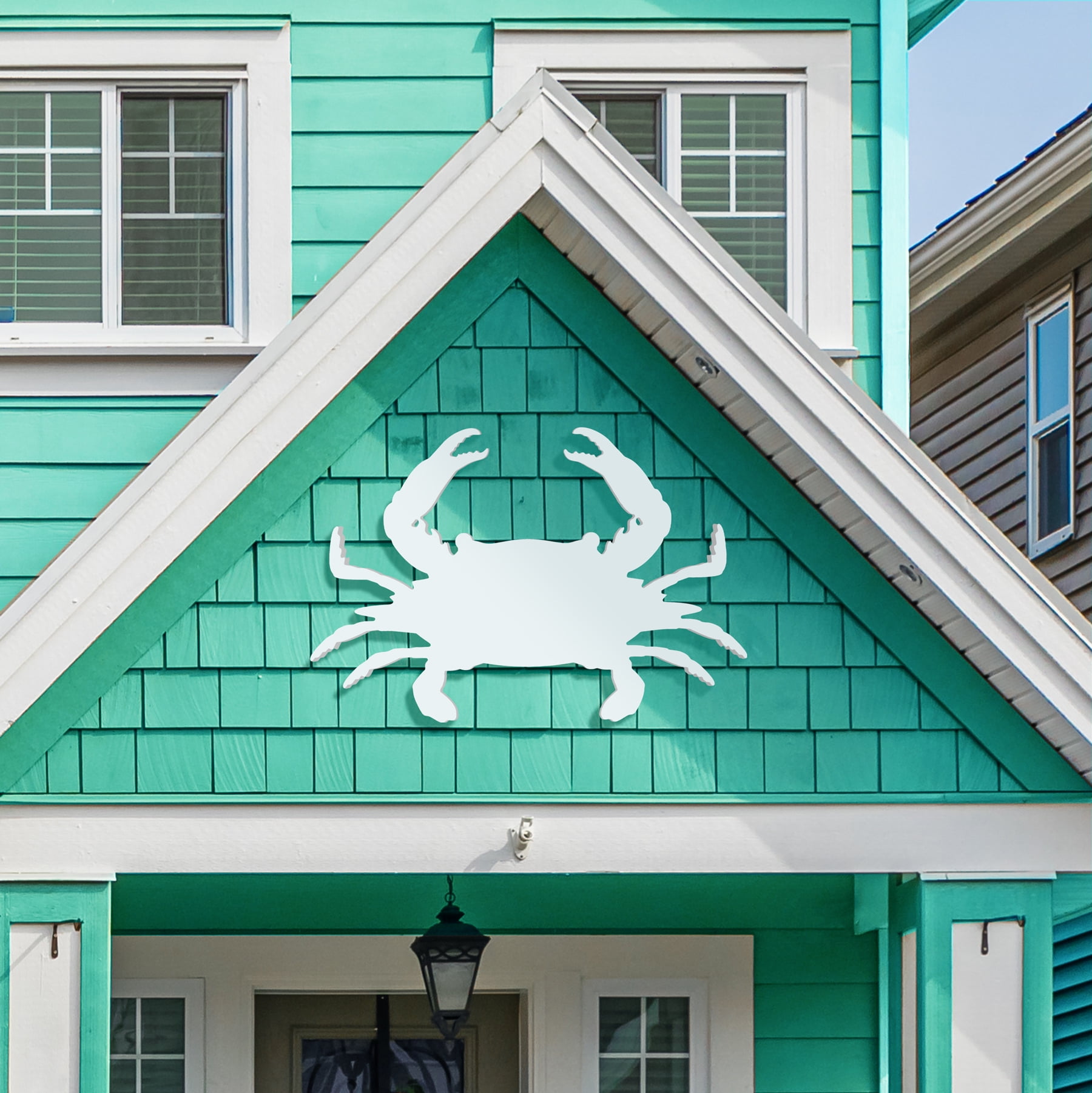 Outdoor Crab Sign, Crab Decoration and Wall Art, PVC Weather Resistant ...