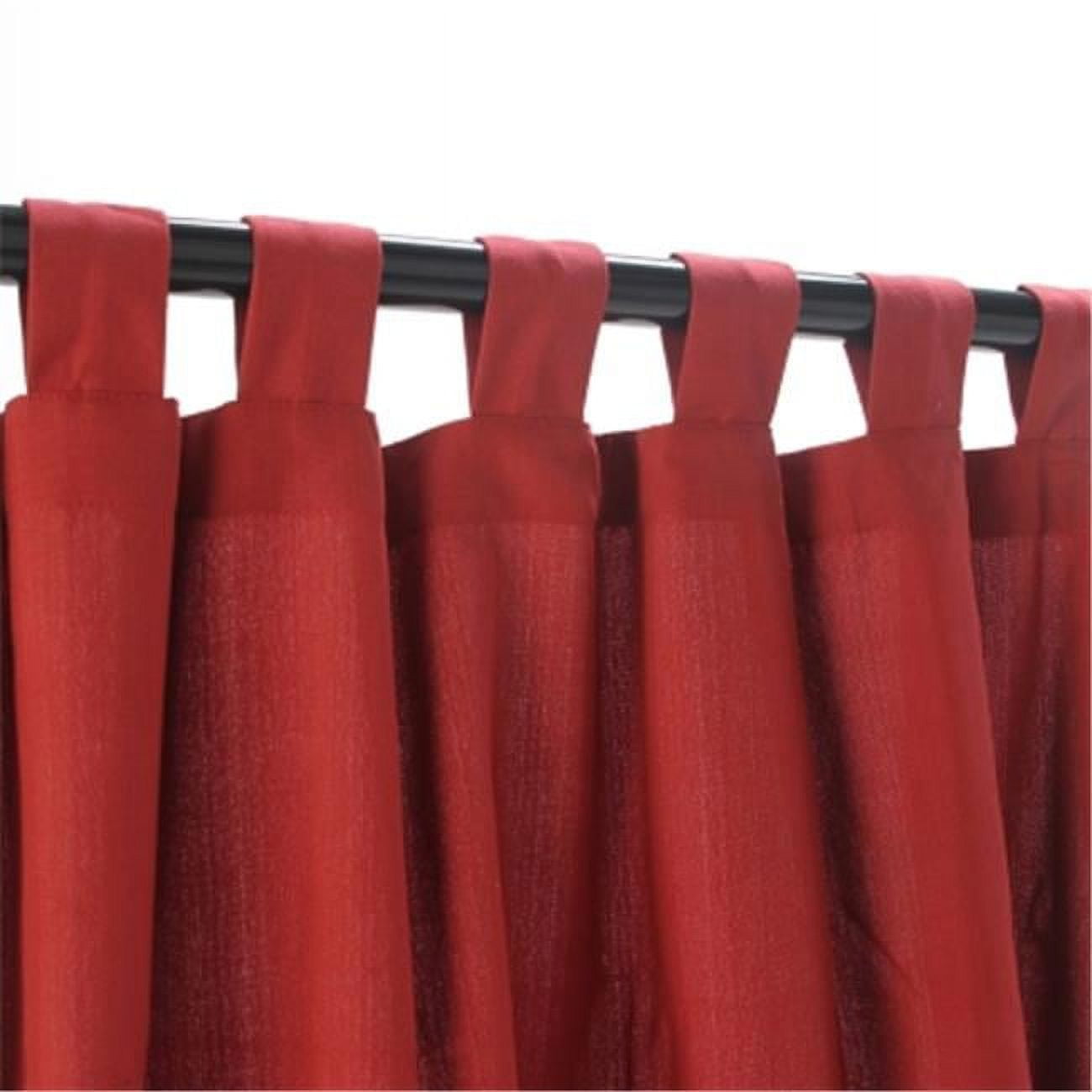 Outdoor Curtains CUR96GN 54 in. x 96 in. WeatherSmart Outdoor Curtain ...