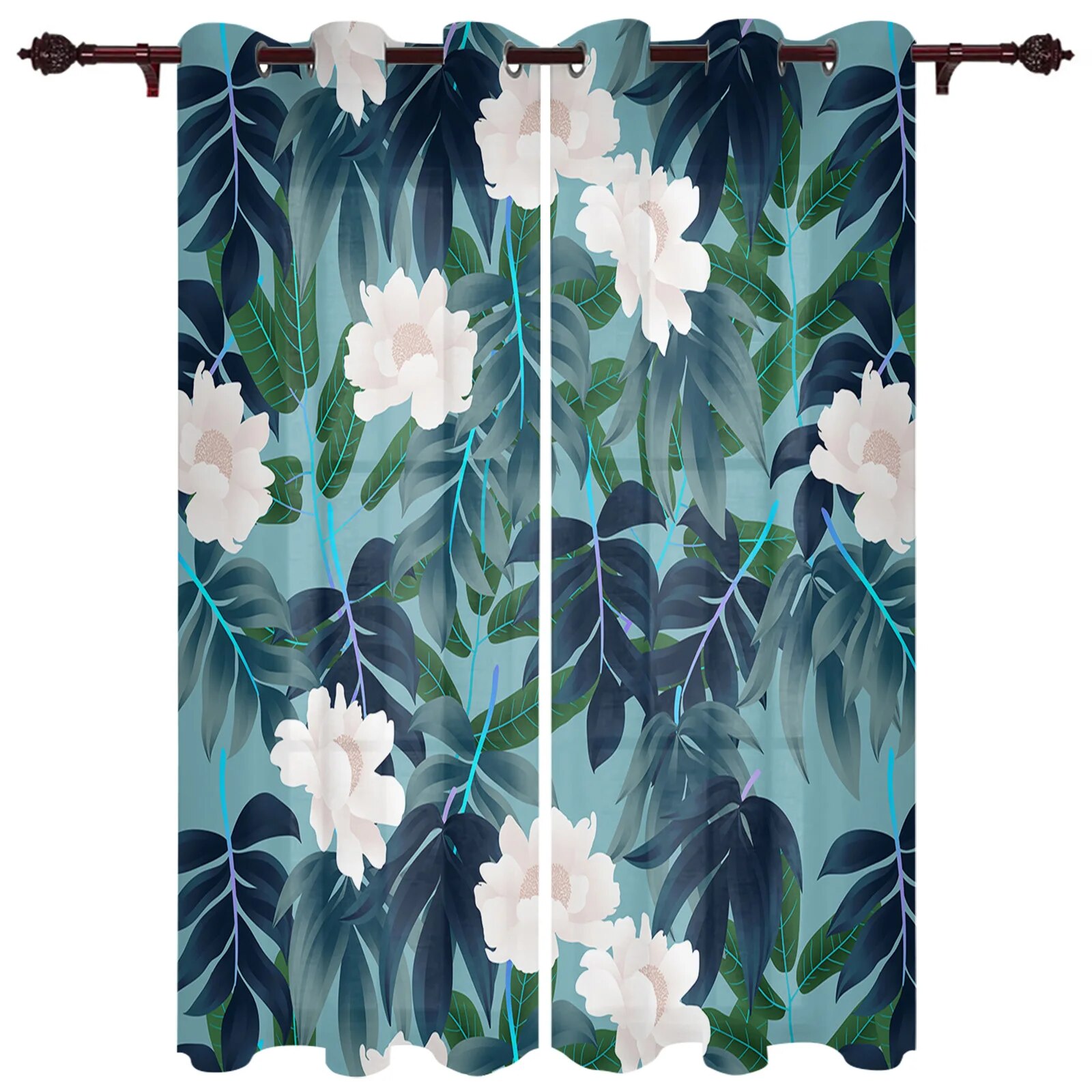 Outdoor Curtains Jet Plane Dusk Living Room Kitchen Curtain Drape For ...