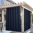 Outdoor Curtains Navy Blue 84"W x 108"L (Pack of 2) - Walmart.com