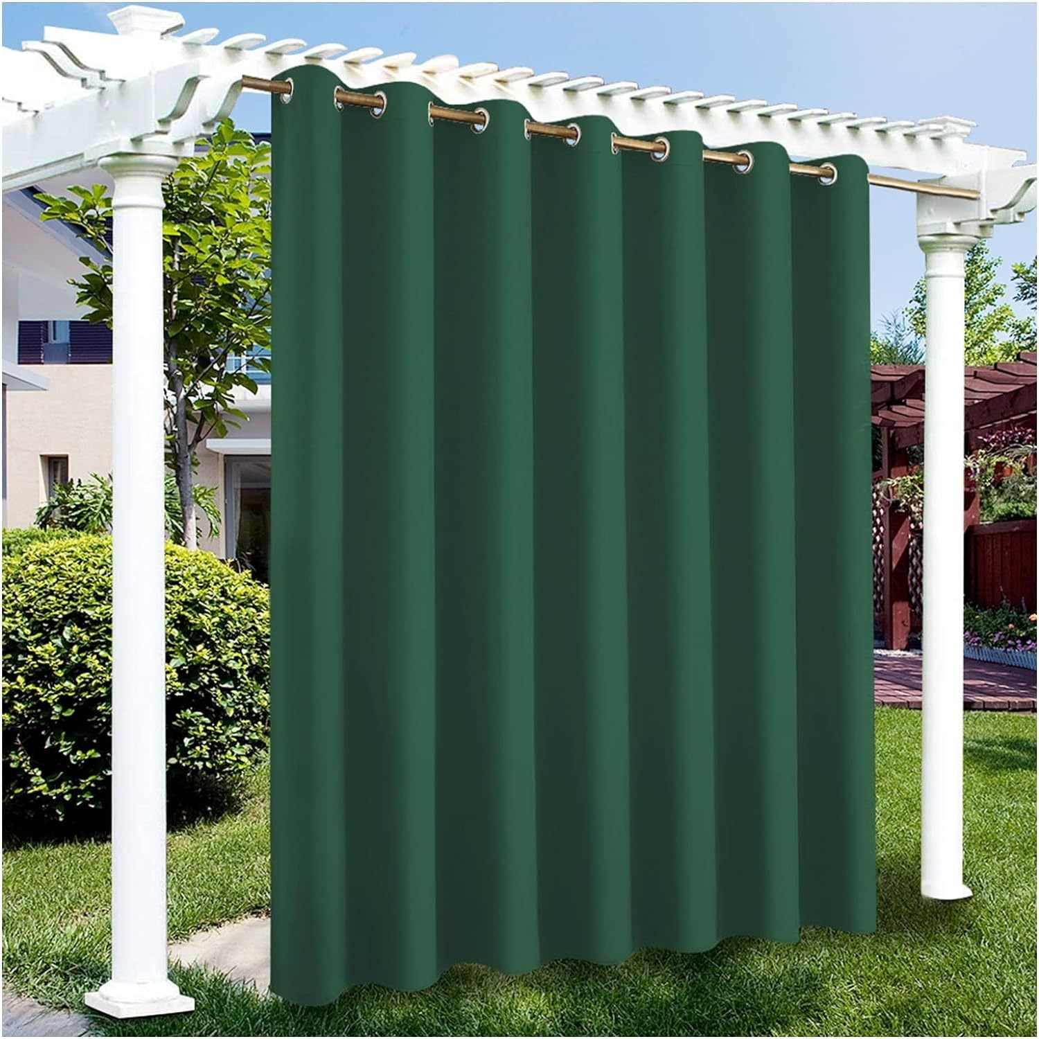 Outdoor Curtains for Patio Waterproof 2 panels – Weatherproof, UV and ...