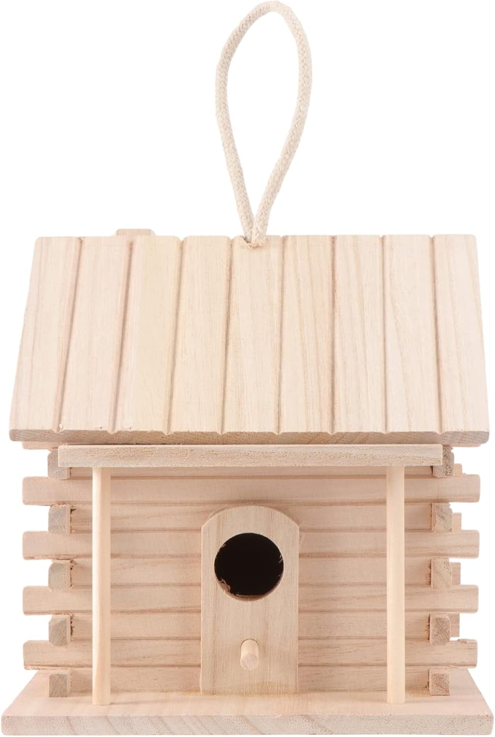 Outdoor Decor Squirrel Nesting Box Wooden Bird House for Outside ...