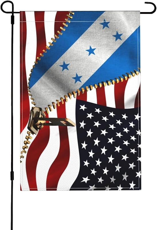 Outdoor Decoration Flag American Flag And Bahamas Flag Small Garden ...