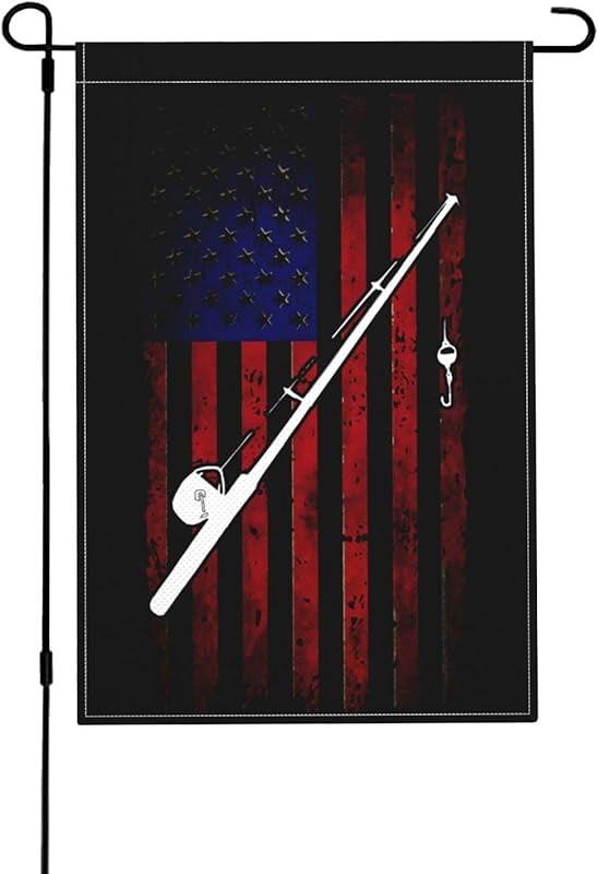 Outdoor Decoration Flag American Flag Softball Small Garden Flag 12x18 ...