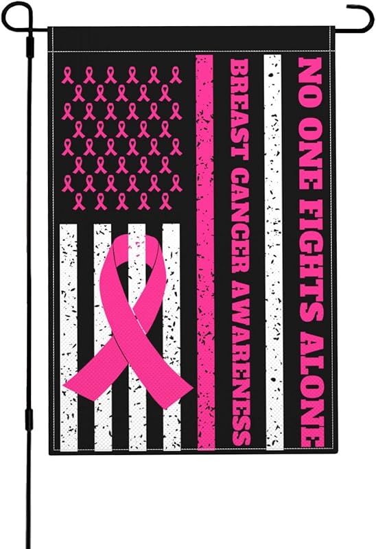 Outdoor Decoration Flag Wings Angel Hero Breast Cancer Awareness Small ...