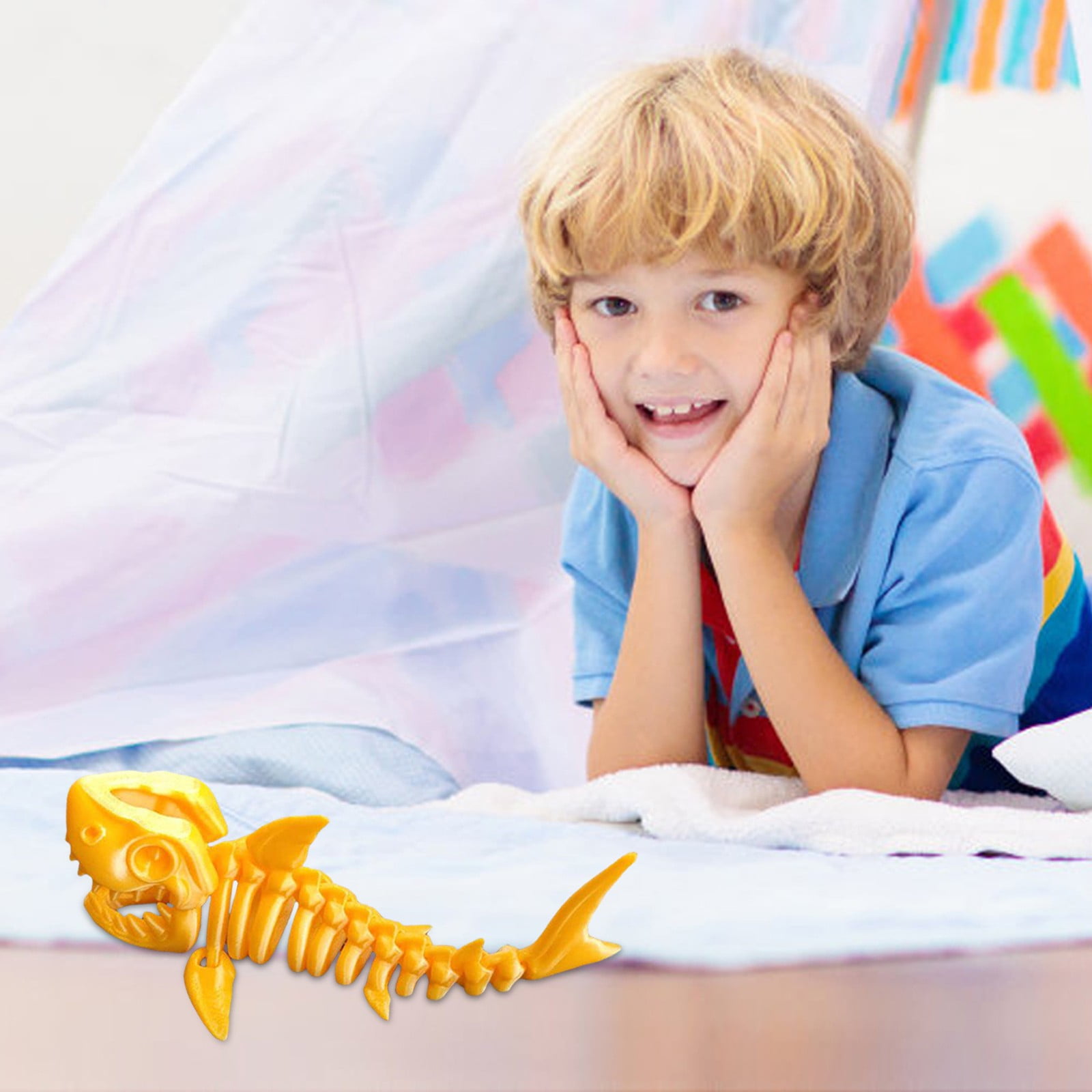 Outdoor Decorations For Garden 3D Printed Toy Fully Articulated Movable ...