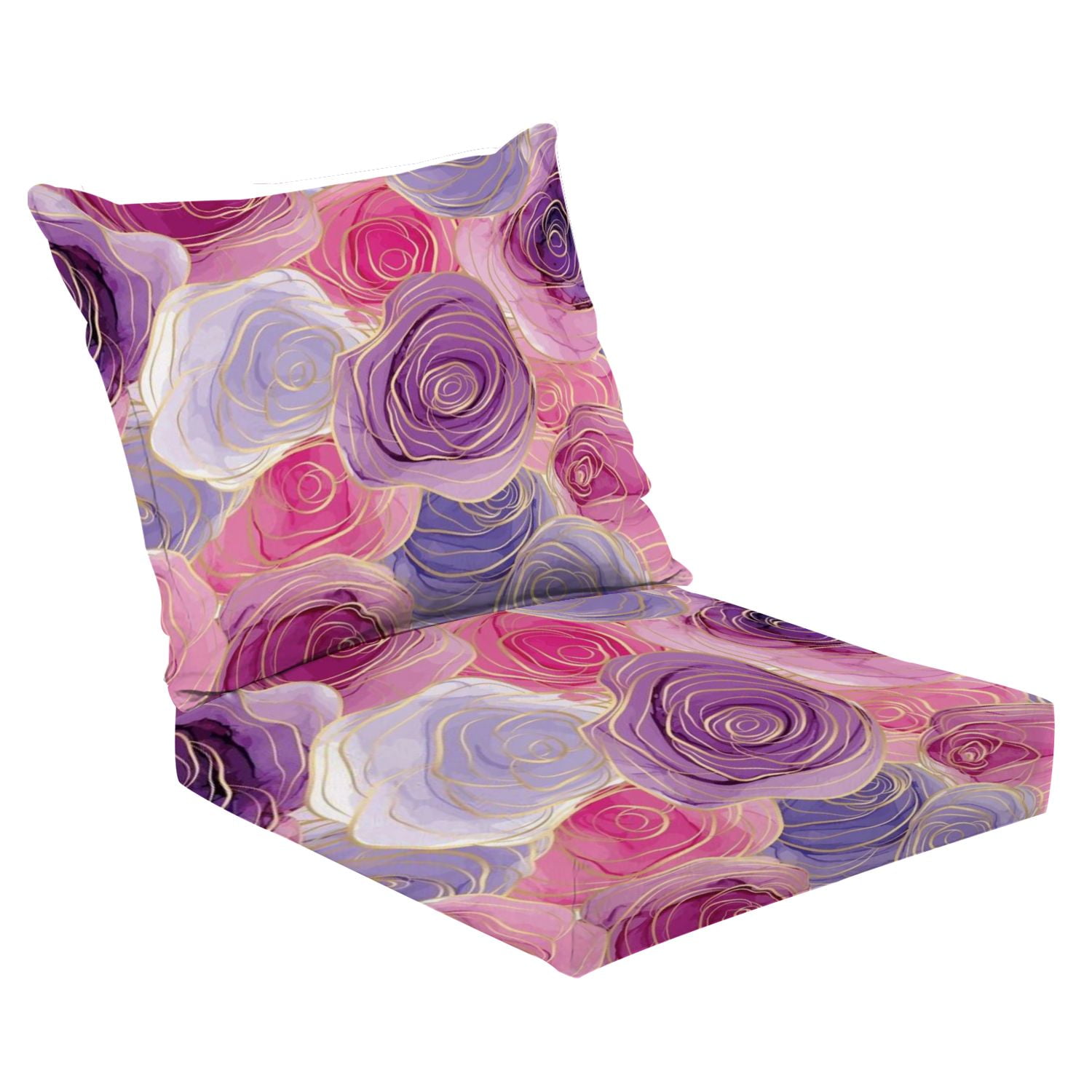 Outdoor Deep Seat Cushion Set 24" x 24" Creative seamless pattern ...