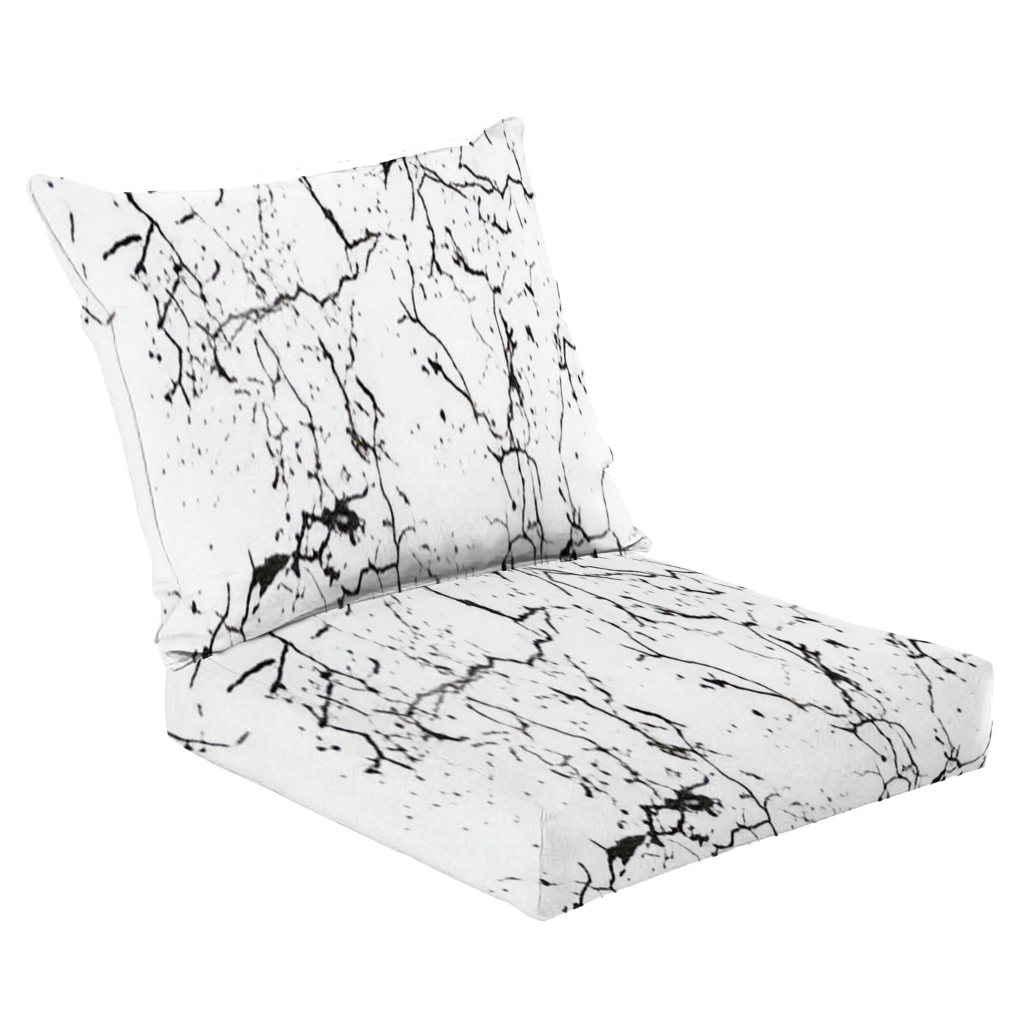 Outdoor Deep Seat Cushion Set 24" x 24" Distress Grunge Texture ...