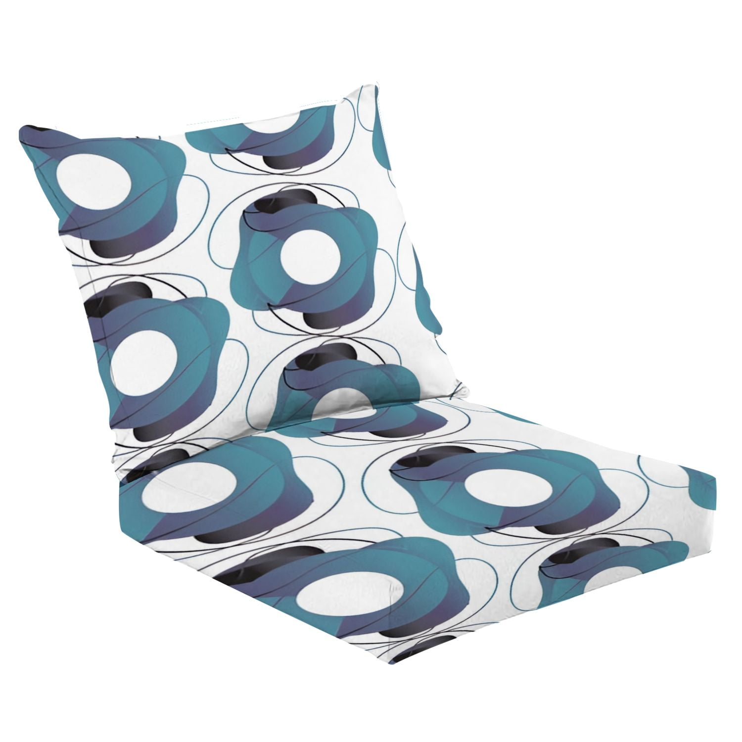 Outdoor Deep Seat Cushion Set 24" x 24" Rustic Marble Texture Seamless ...