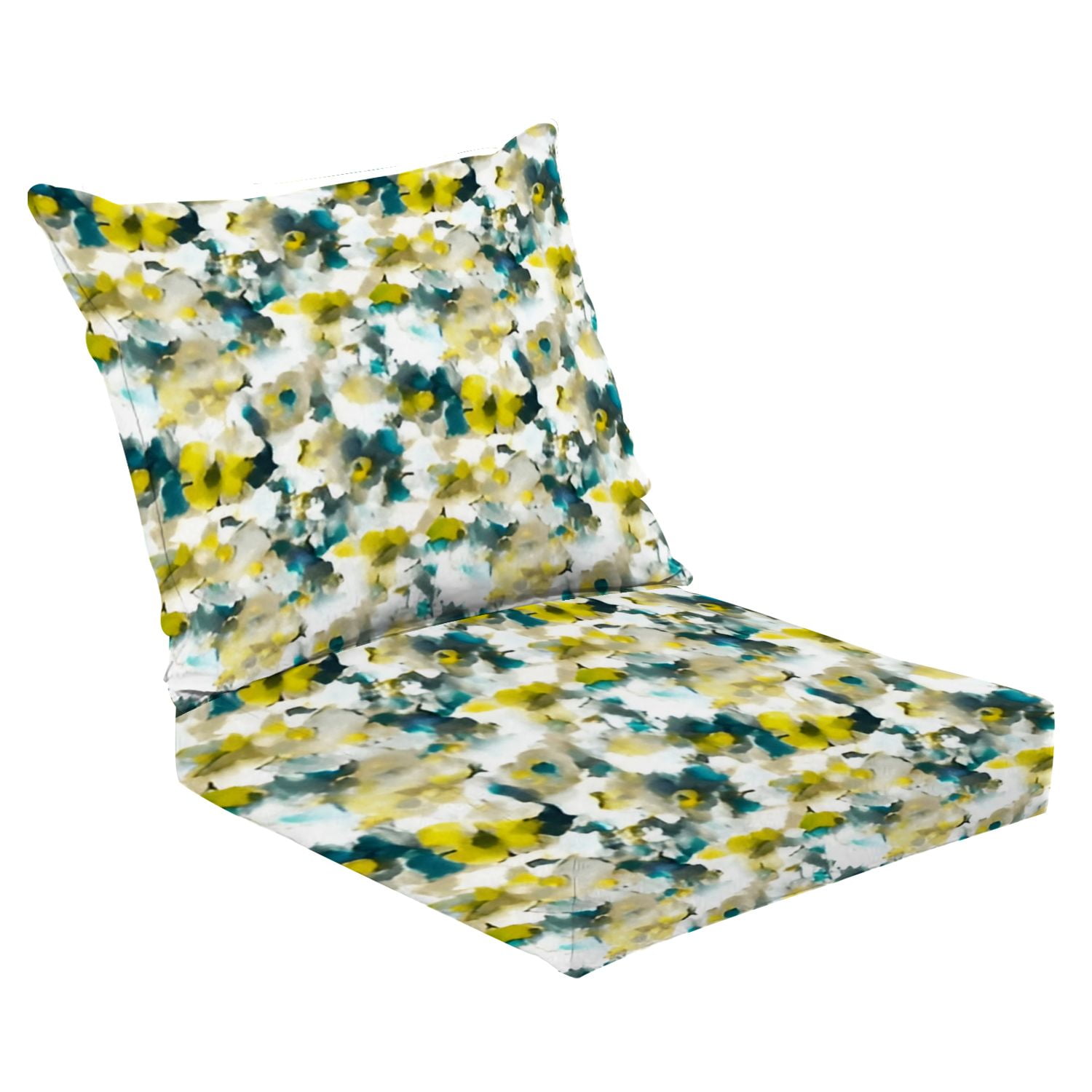 Outdoor Deep Seat Cushion Set 24" x 24" Seamless Print pattern dye ...