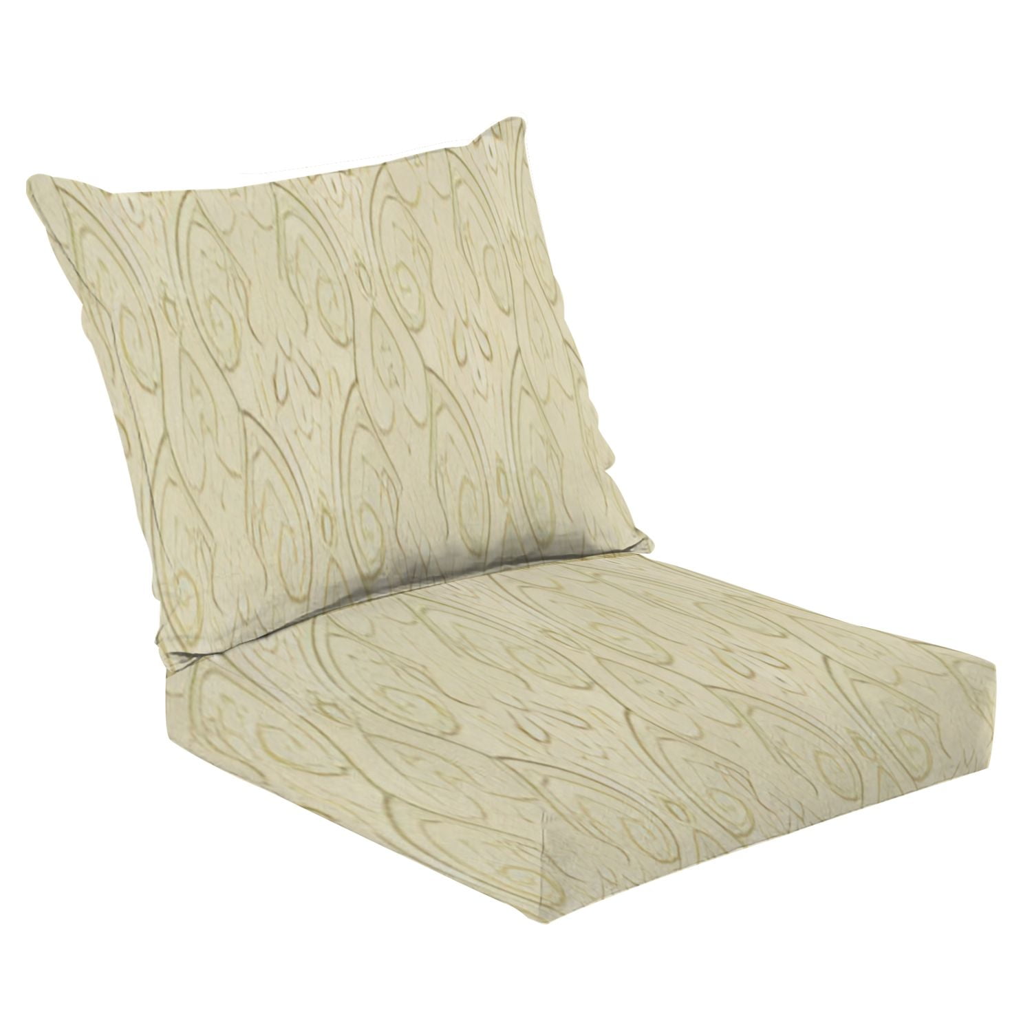 Outdoor Deep Seat Cushion Set 24" x 24" border Seamless pattern ...