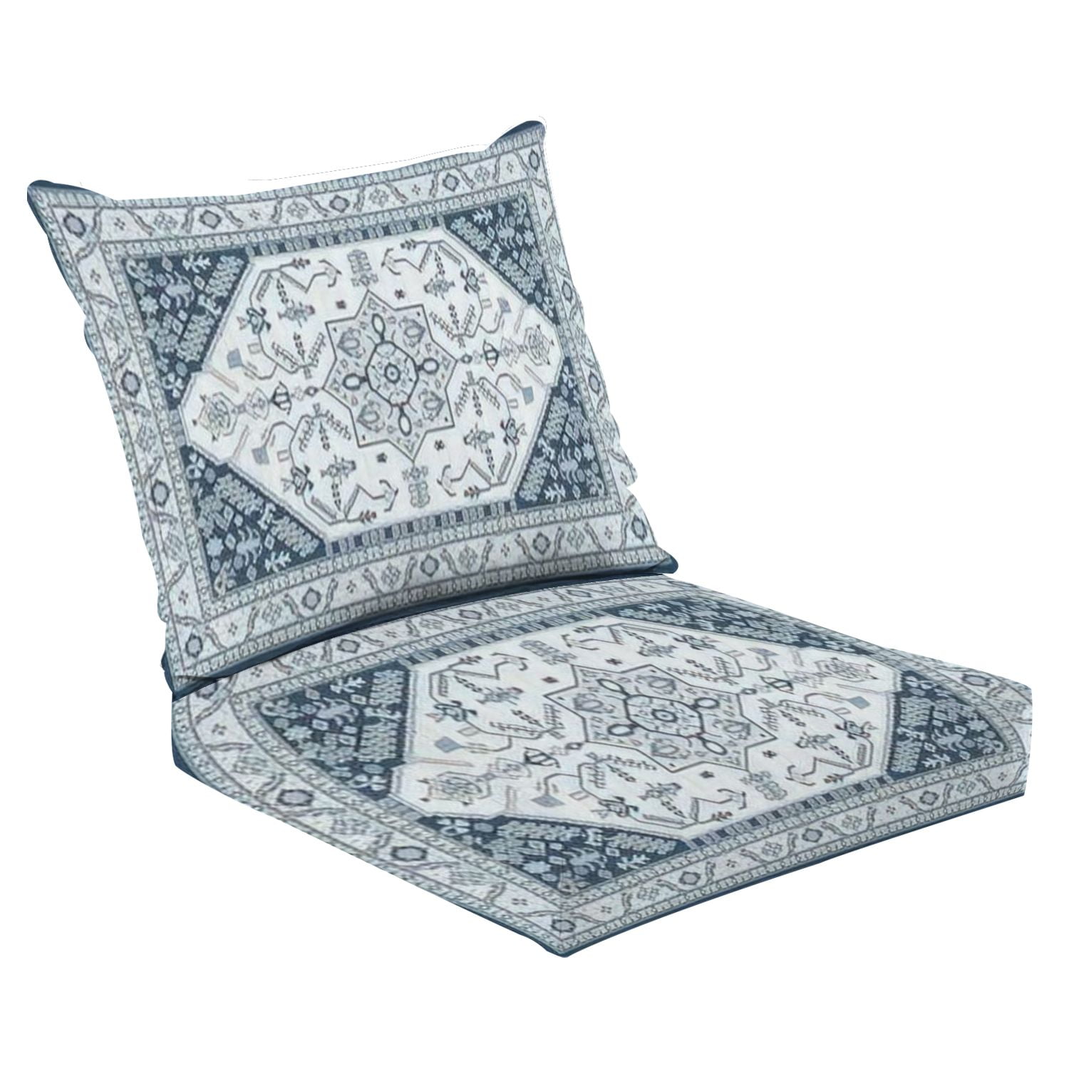 Outdoor Deep Seat Cushion Set 24" x 24" carpet texture tebriz rugs ...
