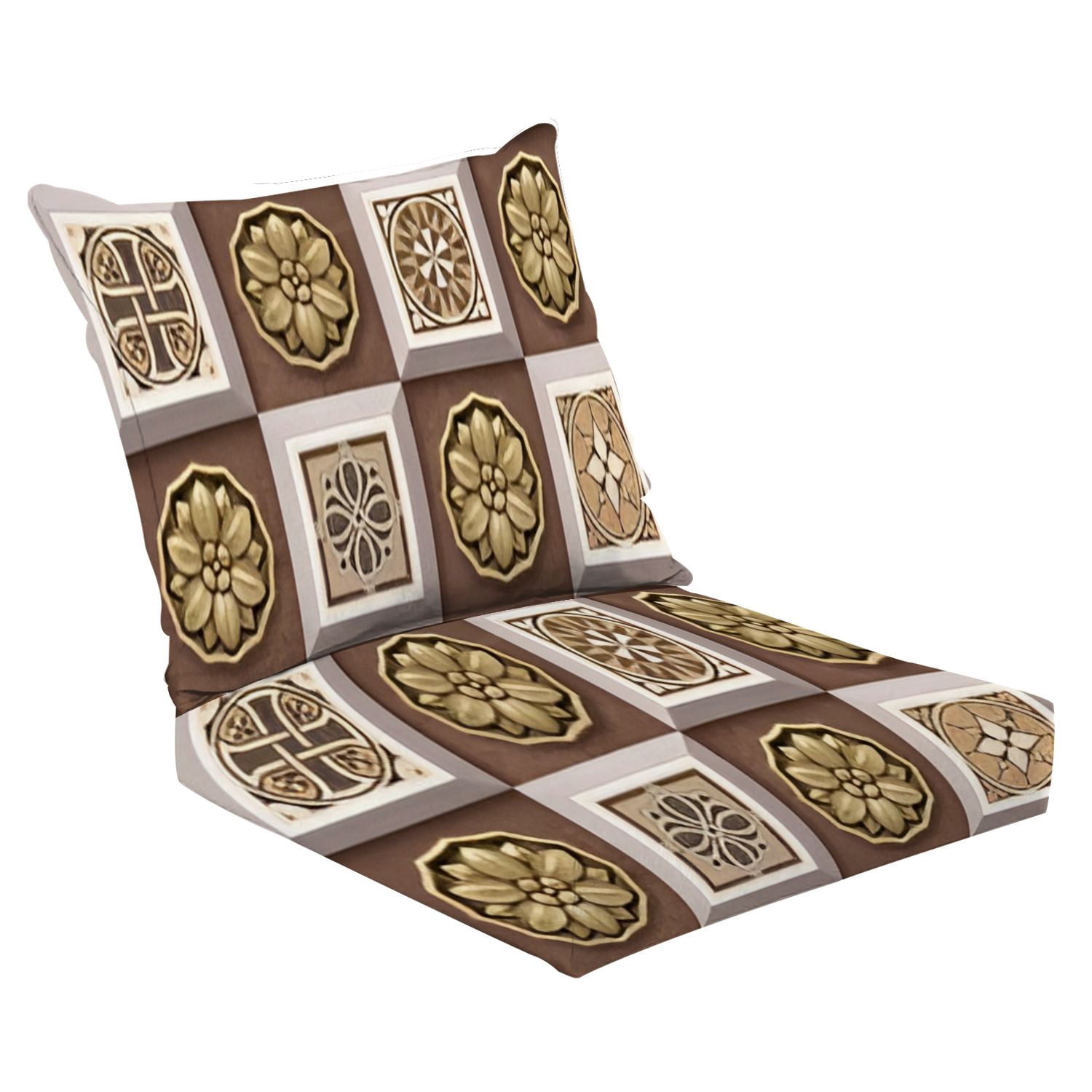 Outdoor Deep Seat Cushion Set 24" x 24" wall tiles Print Ceramic ...