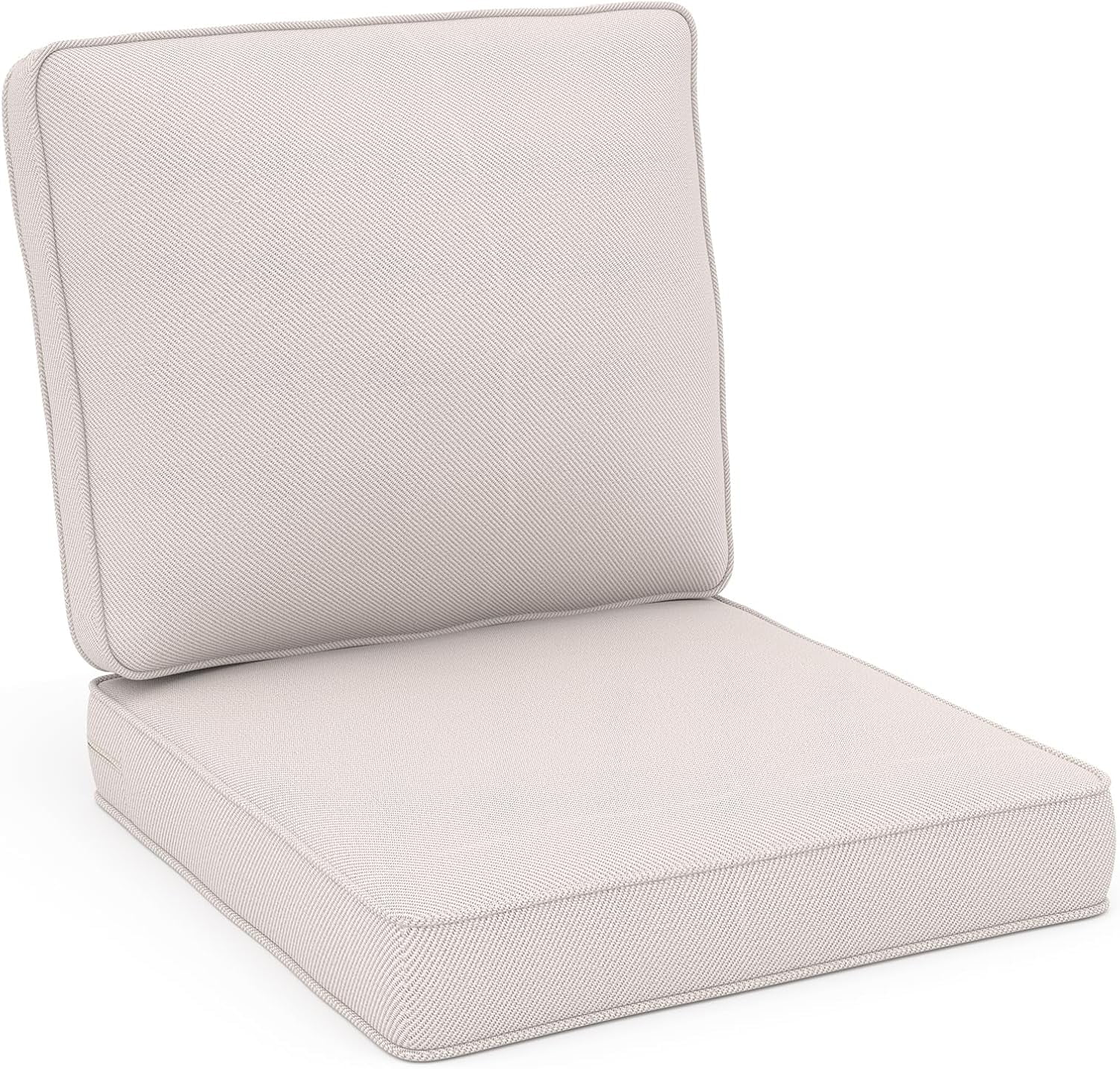 Outdoor Deep Seat Cushion Set, Waterproof & 3-Year Fade Resistant ...