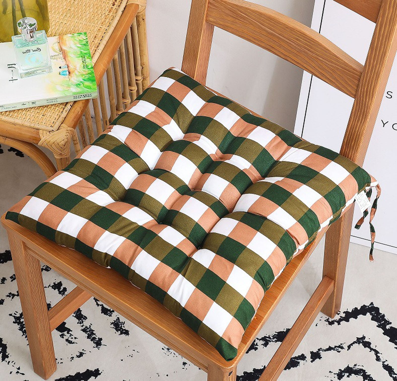 Outdoor Deep Seat Cushions, Extra Thick Foam Chair Cushion Floor ...