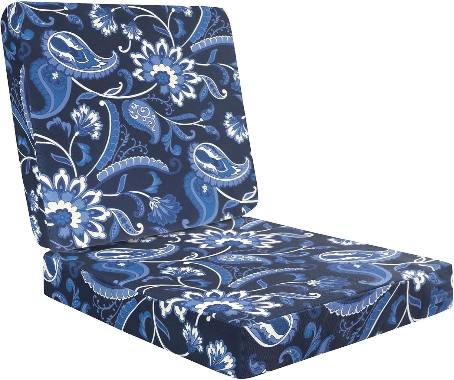 Outdoor Deep Seat Cushions Set of 2, 19"x19", Waterproof Patio Chair ...