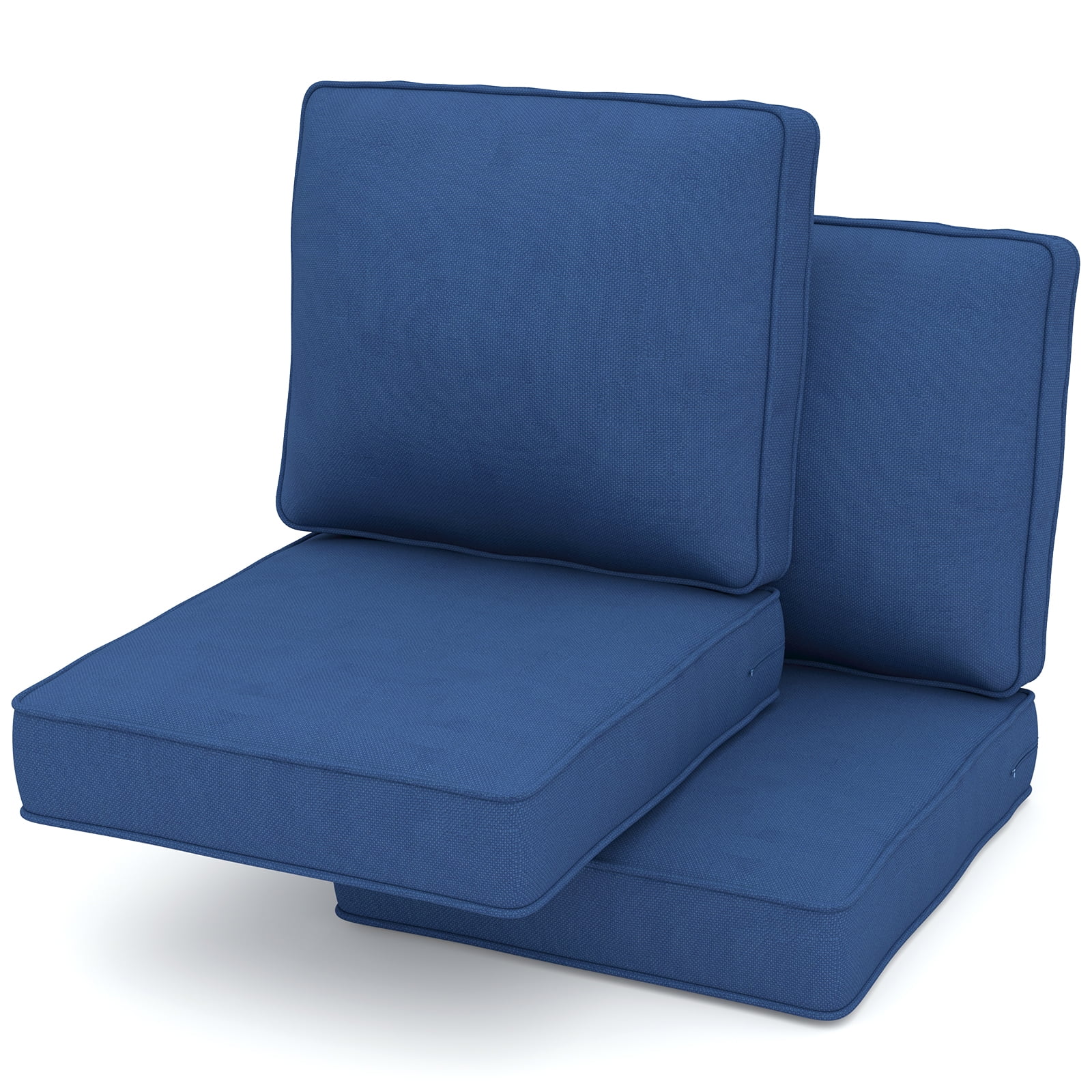 Outdoor Deep Seat Cushions Set 23x24 inch Outdoor Deep Seat Cushions ...