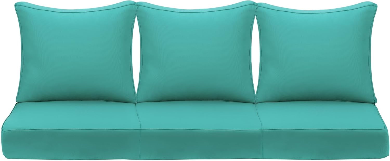 Outdoor Deep Seating Cushion Set, 24" x 24", Waterproof & Fade ...