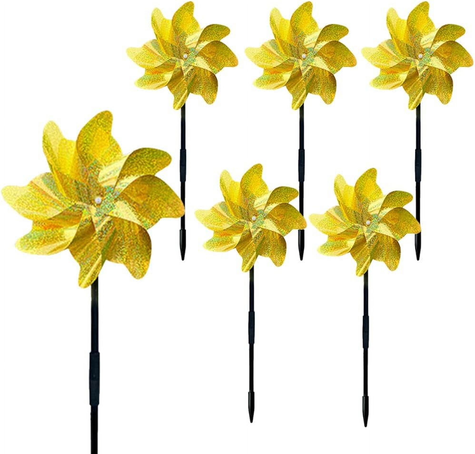 Outdoor Defense: Sparkly Reflective Pinwheels, Wide Application For ...