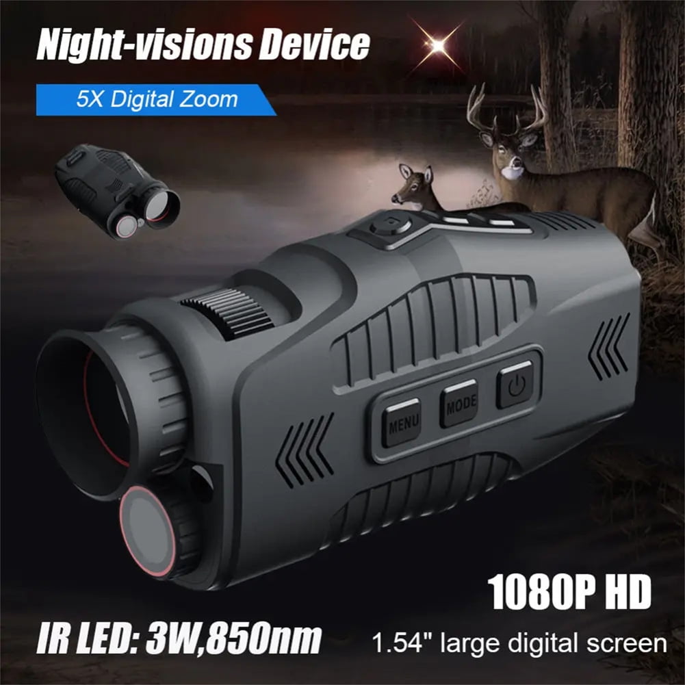 Outdoor Digital Night Vision Monocular With Infrared Illuminator ...