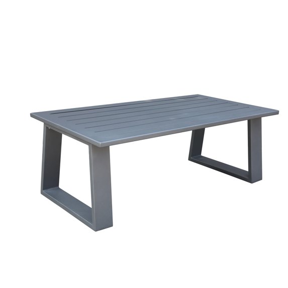 Outdoor Dining Table, Coffee Table, Powder Pewter, Pewter Patio Table ...