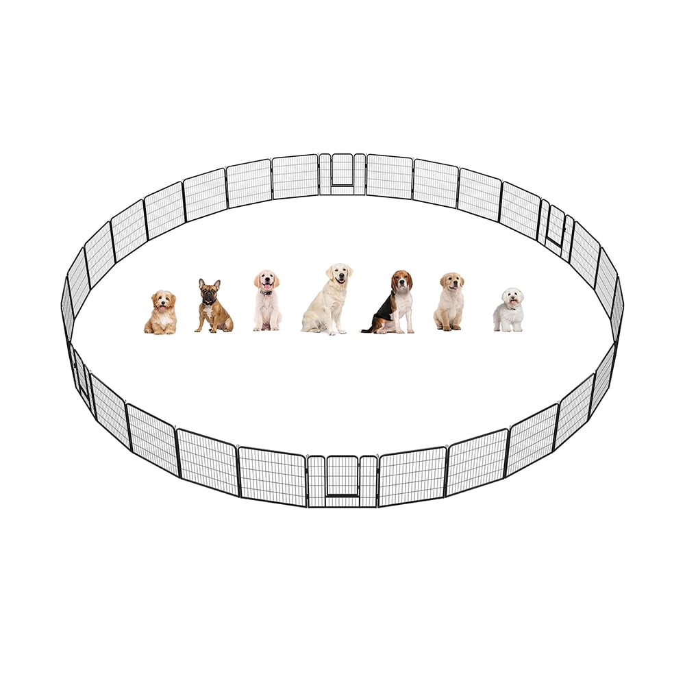 Outdoor Dog Playpen, Dog Pen, Fences Puppy Pet Playpen for Small/Medium ...