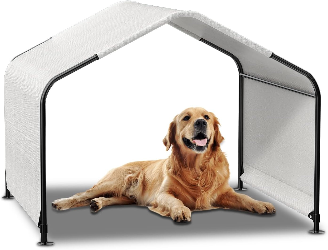Outdoor Dog Shade 4'x4'x3' Dog Tent for Large Medium Dogs - Waterproof ...