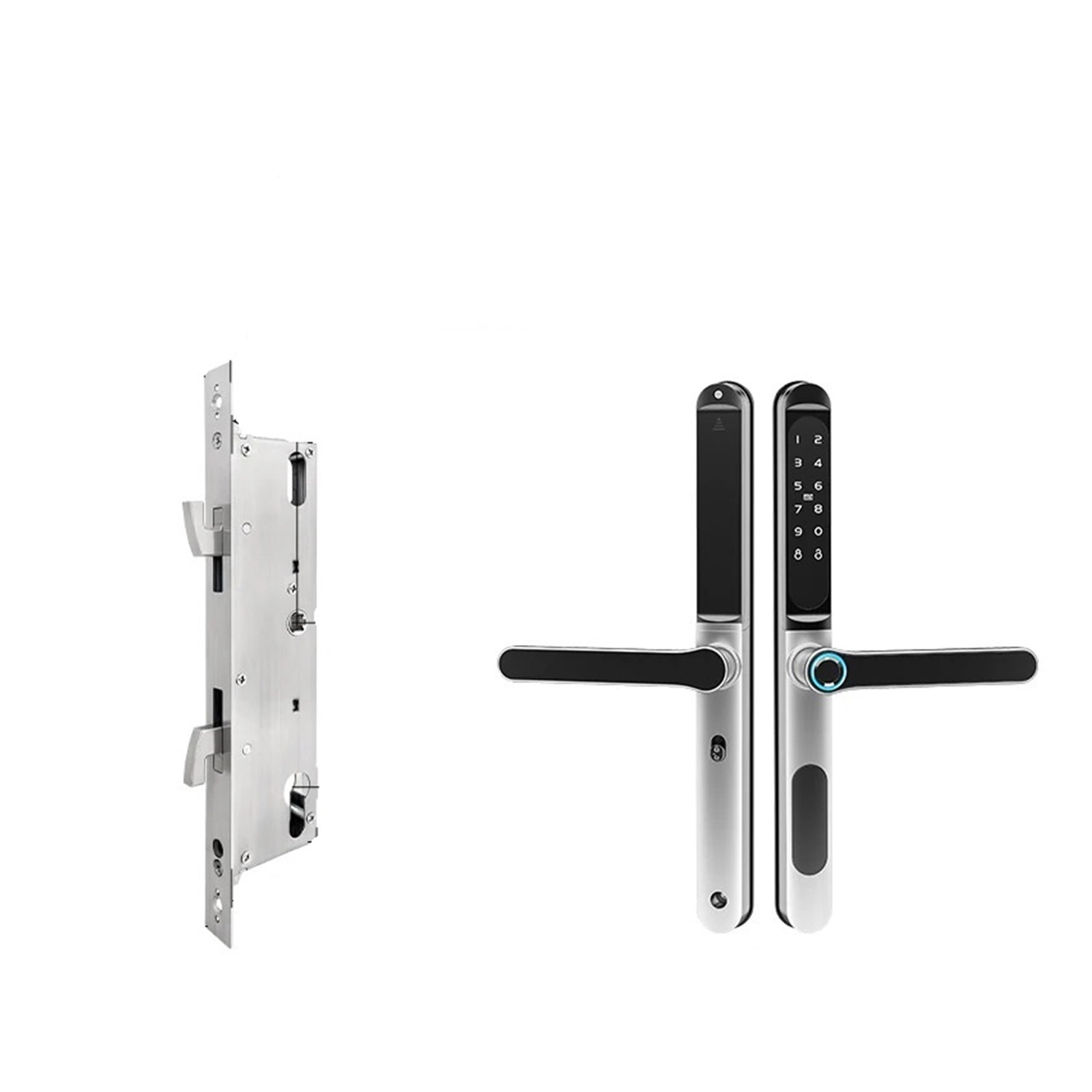 Outdoor Door Fingerprint Lock Bluetooth Electronic Smart Door Lock ...