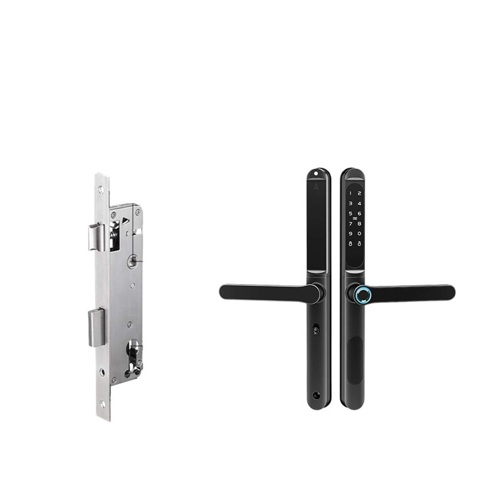 Outdoor Door Fingerprint Lock Bluetooth Electronic Smart Door Lock ...