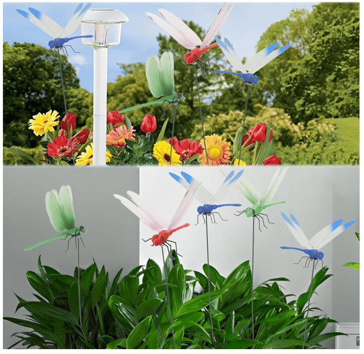 Outdoor Dragonfly, 3D Fake Dragonfly Rod Clip Bug Repe Llent, Simulated ...