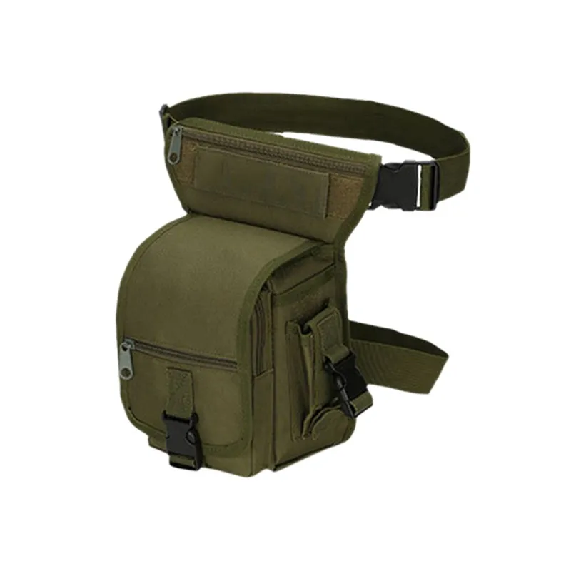 Outdoor Drop Leg Bag EDC Molle Hunting Hiking Fanny Thigh Pack ...