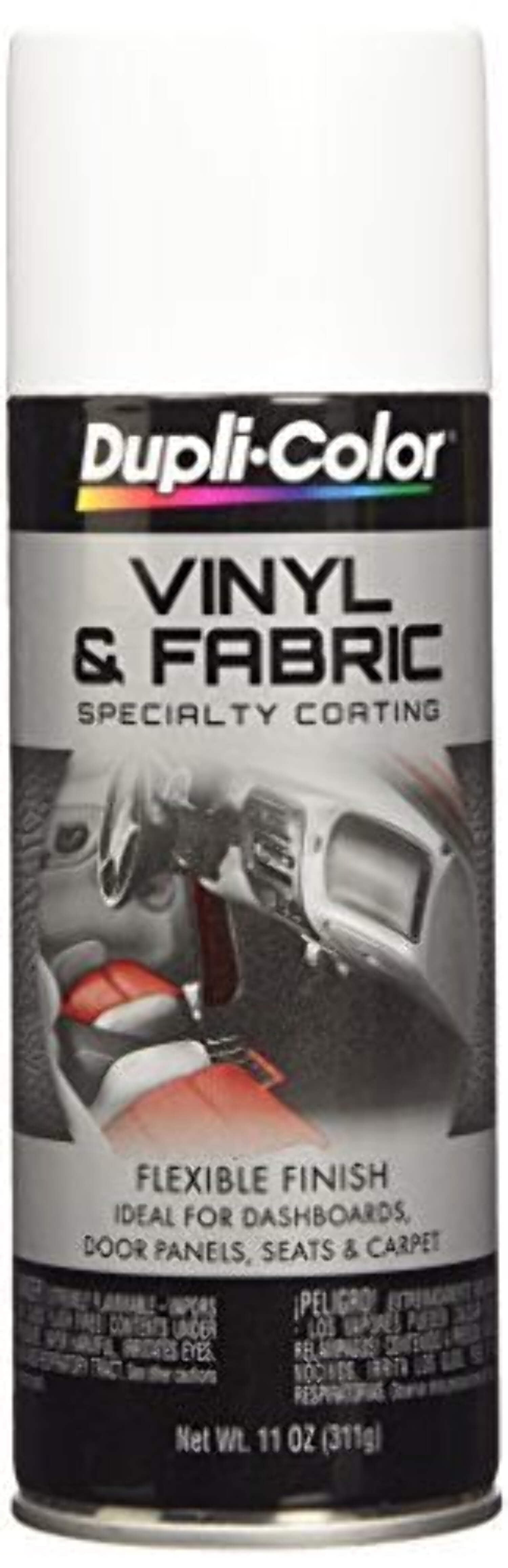 Dupli-Color HVP105 Gloss White High Performance Vinyl and Fabric Spray ...