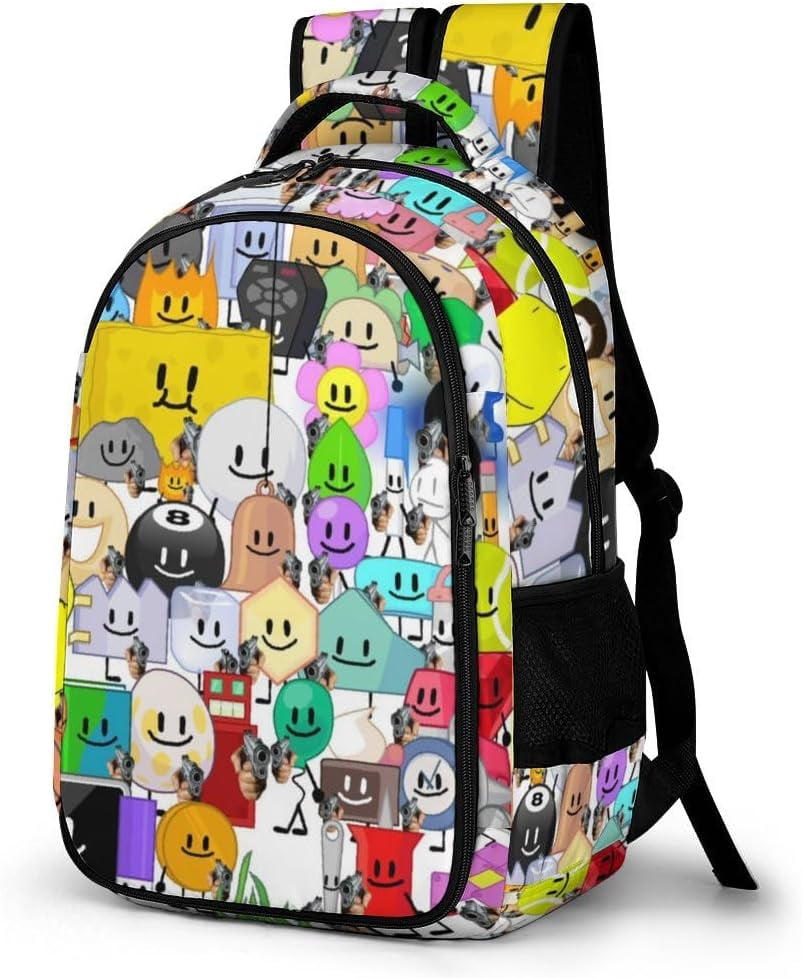 Outdoor Durable Refrigerator Pocket Backpack Battle Anime for Bfdi ...