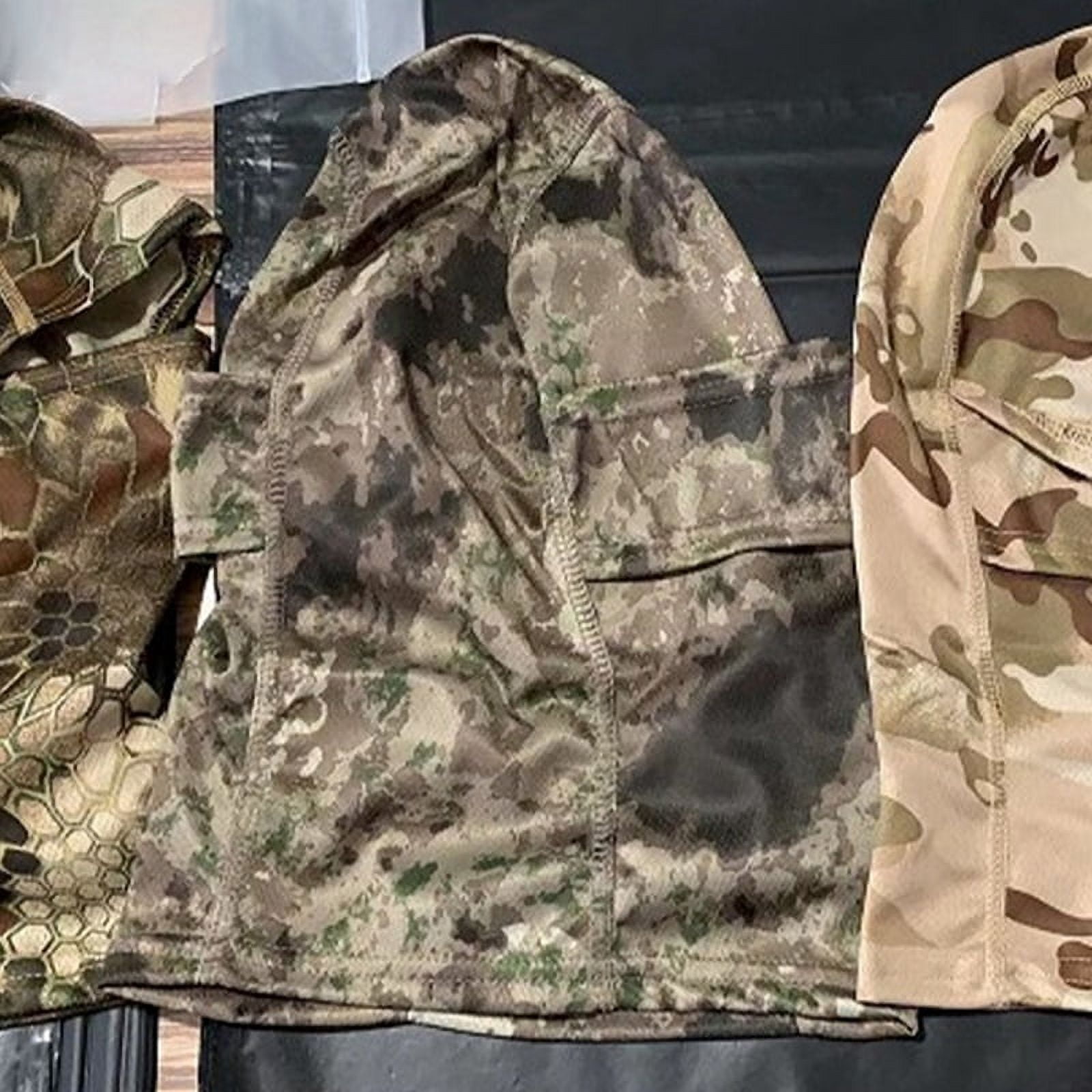 Outdoor Dustproof Sun Face Mask Tactical Camouflage Full Hunting Bike ...