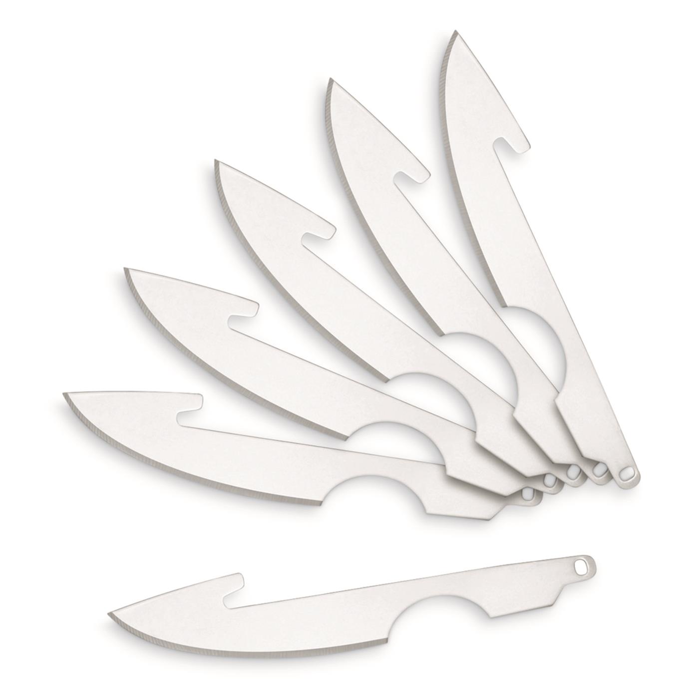 Outdoor Edge 3" RazorCape Caping Blades, 6 Pack - Walmart.com