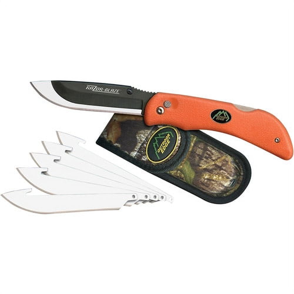 "Outdoor Edge Razor-Lite 3.5"" Blade Knife, 420J Stainless Japanese ...