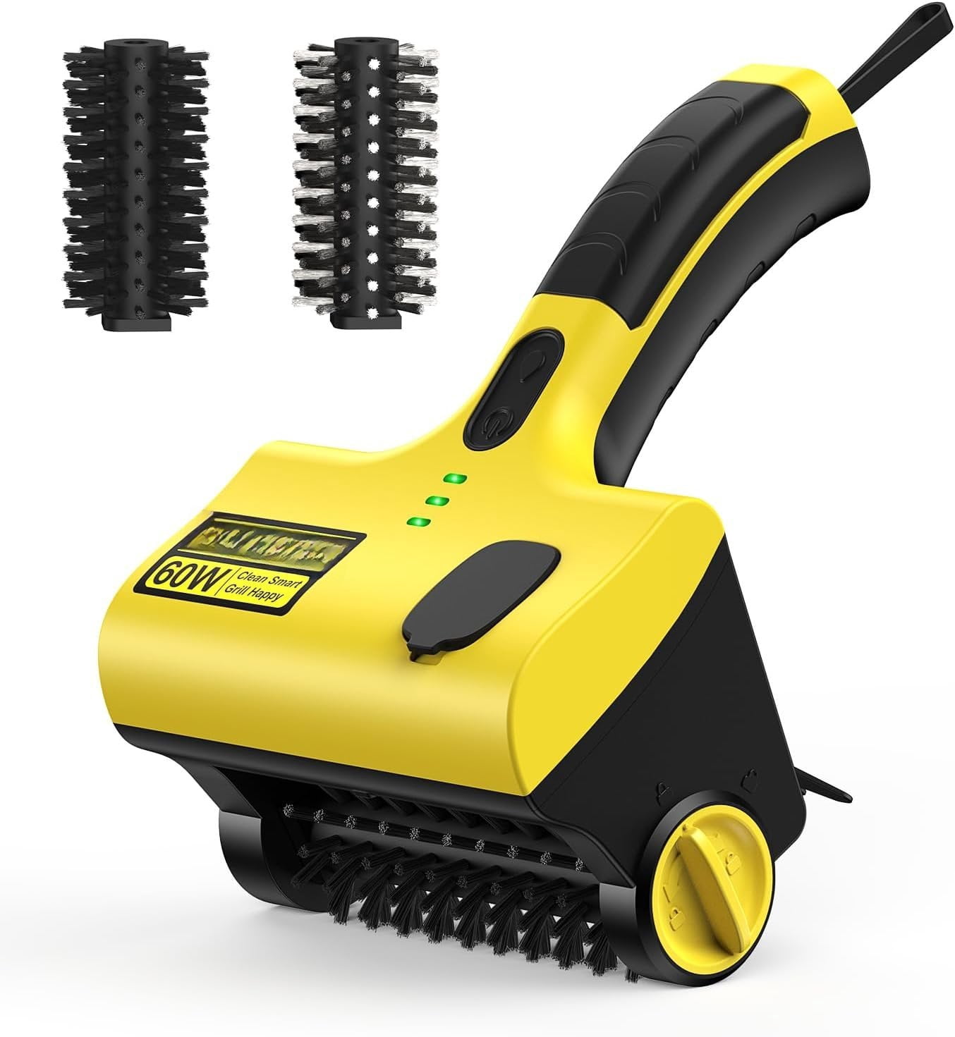 Outdoor Electric BBQ Brush, 2600mAh Capacity 7.4V 2-Speed Power Control ...
