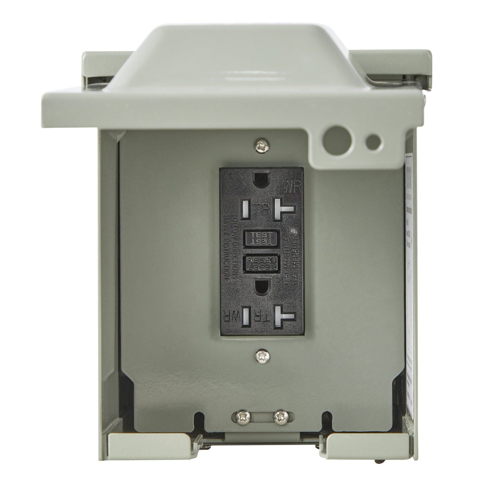 Outdoor Electrical Outlet Box 20 AMP GFCI Receptacles Power Outlet Box ...