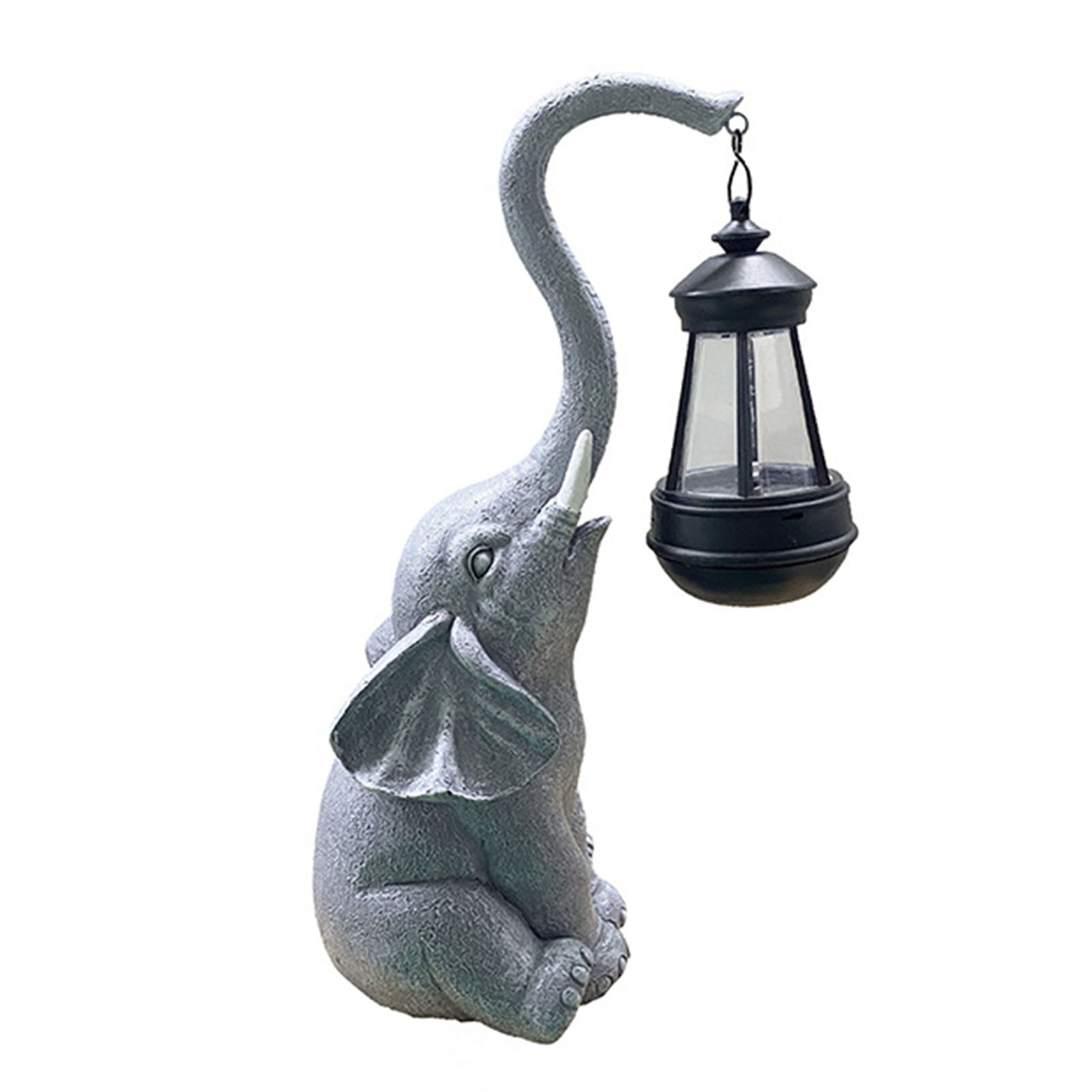 Outdoor Elephant Solar Lamp Decoration Weather-resistant Waterproof ...