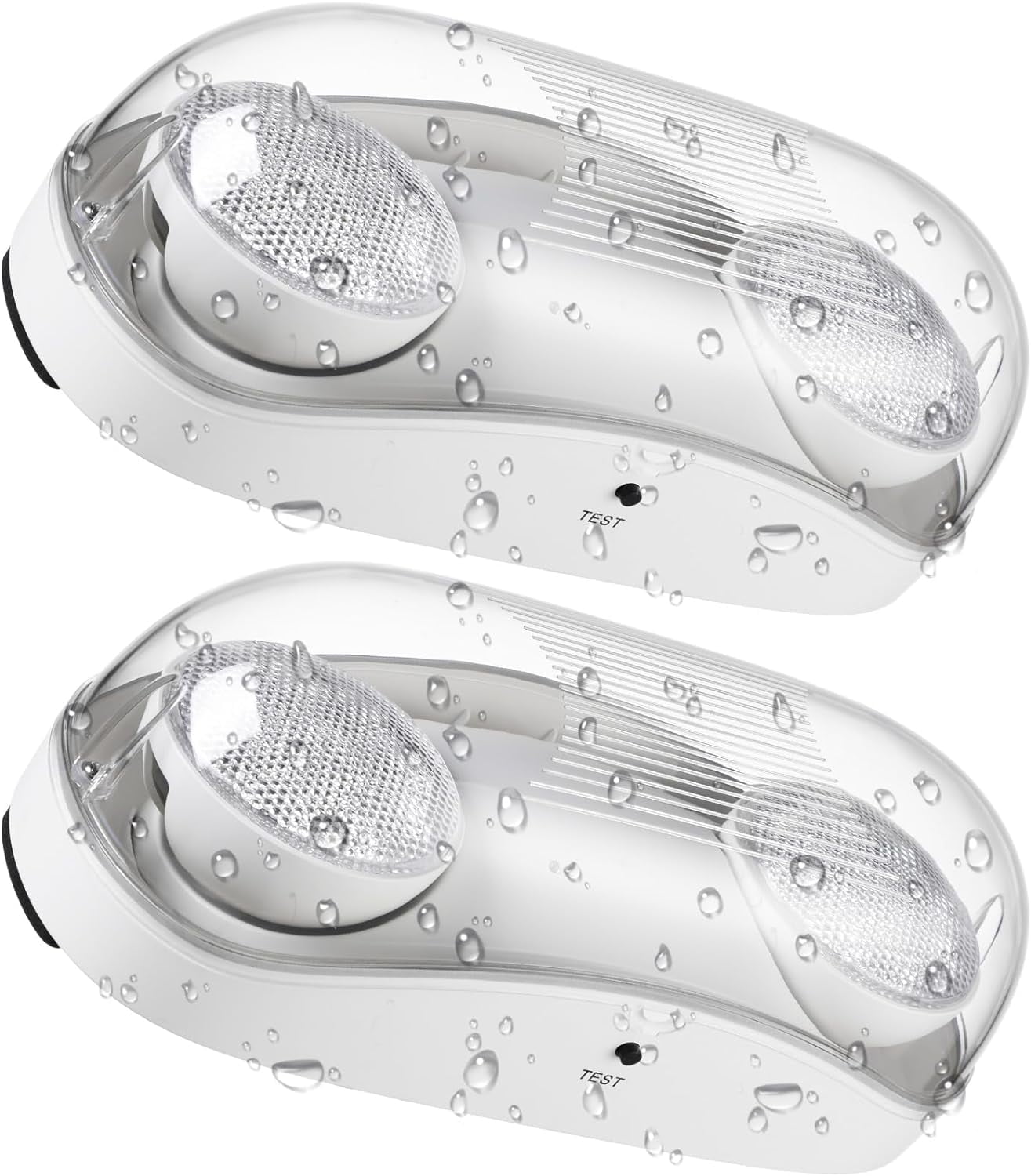 Outdoor Emergency Light, Wet Location, Exterior Emergency Lights with Battery Backup, LED Egress ...