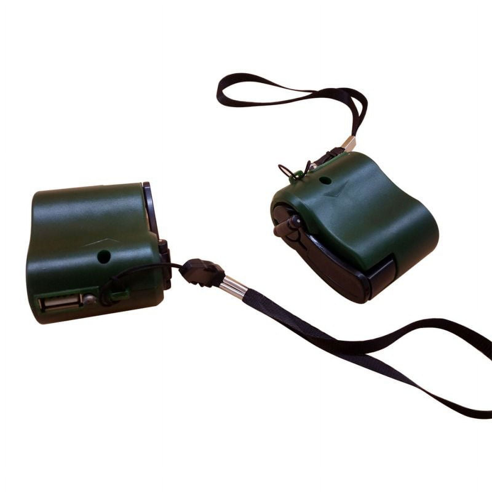 BAGGUCOR Outdoor Emergency Portable Dynamo Charger, Hand Crank USB ...