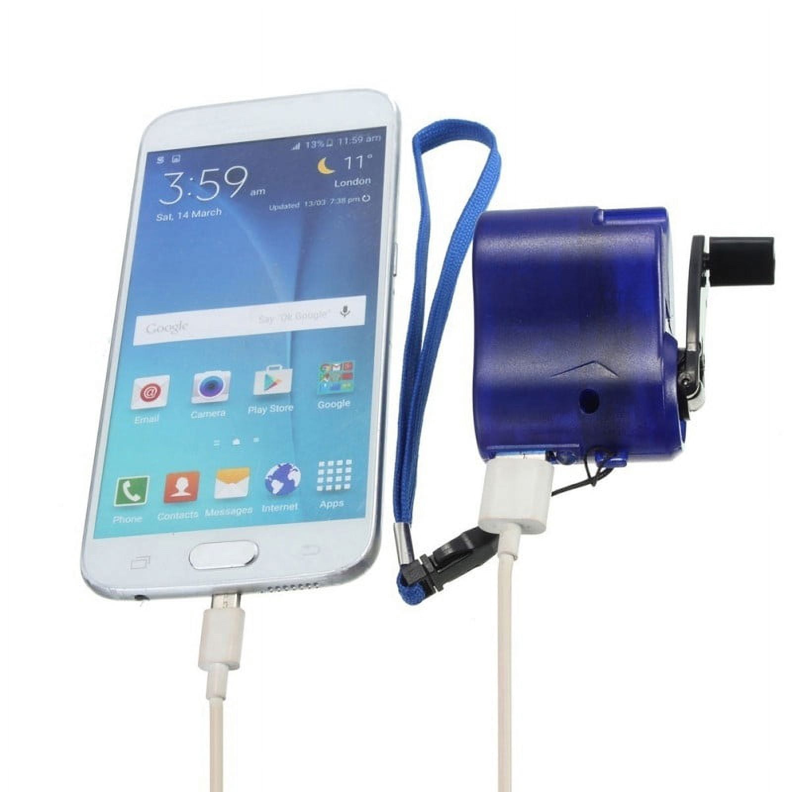 Outdoor Emergency Portable Hand Power Dynamo Hand Crank USB Charging ...
