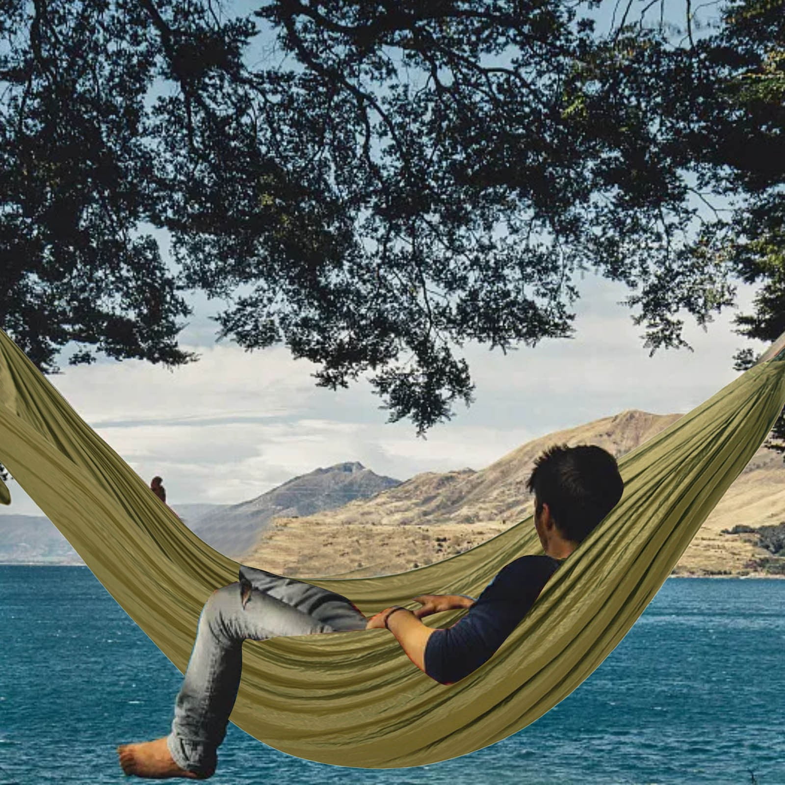 Outdoor Exercise Equipment Outdoor Nylon Parachute Cloth Single Double ...